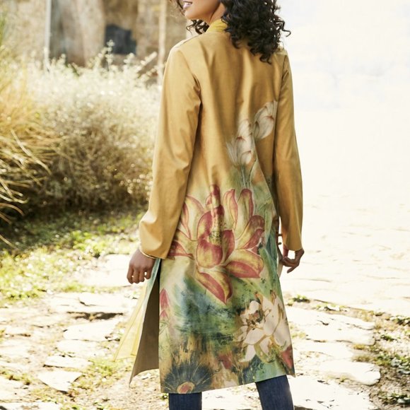 Soft Surroundings | Jackets & Coats | Soft Surroundings Green Orofino ...